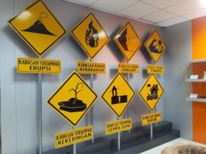 Rambu Kebencanaan di Aceh Rusak dan Hilang